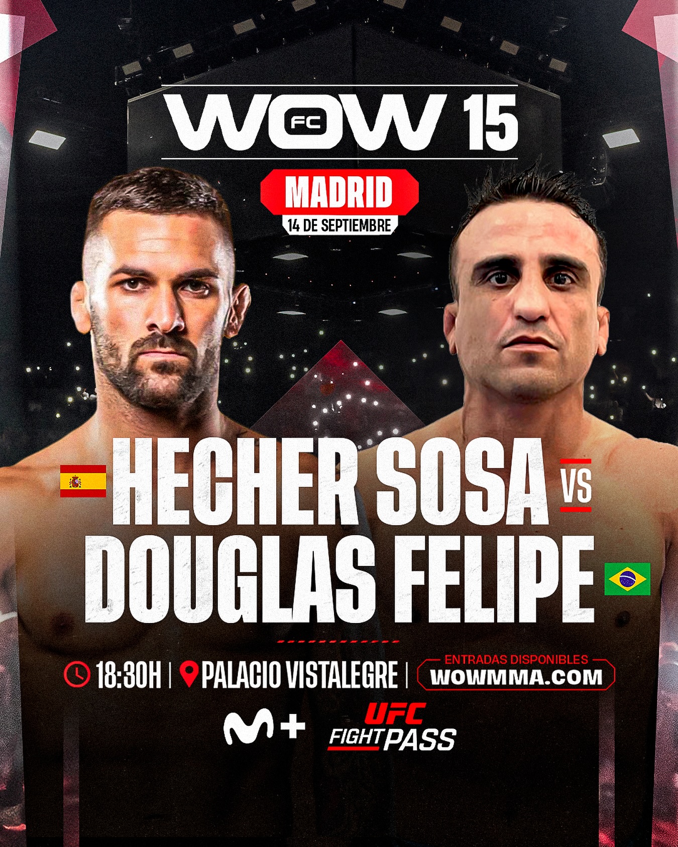 Douglas Felipe "He-Man" lutará no WOW FC 15, na Espanha